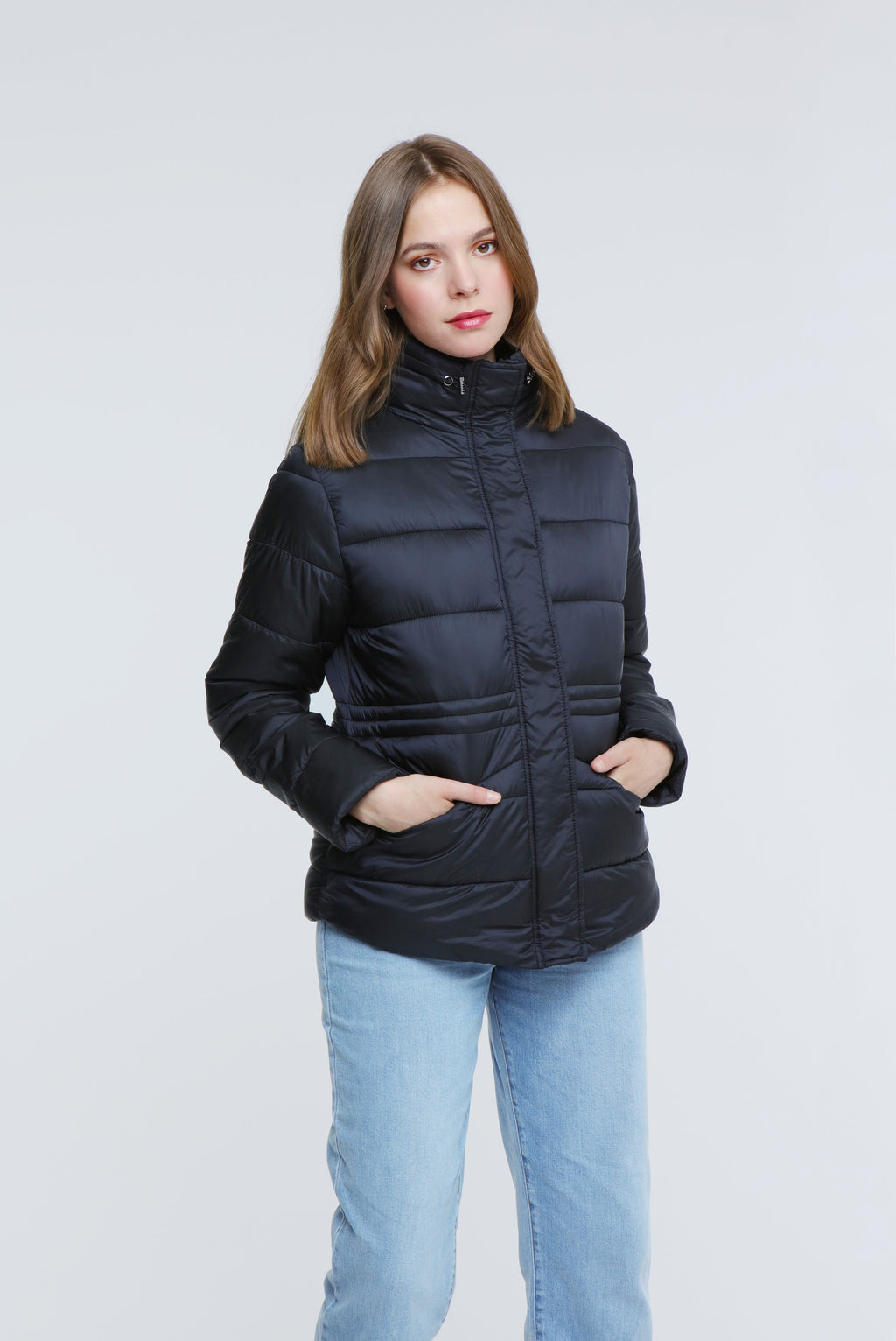 Stylish Black Elle Puffa Jacket: Stay Warm and Trendy This Winter – ELLE UK